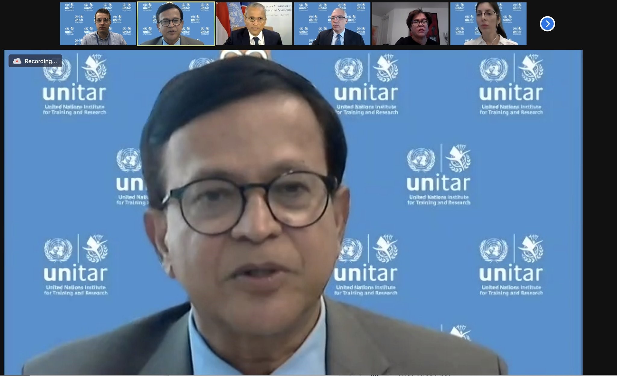 76th Session of the UN General Assembly - Working Visit of the Executive Director of UNITAR | UNITAR